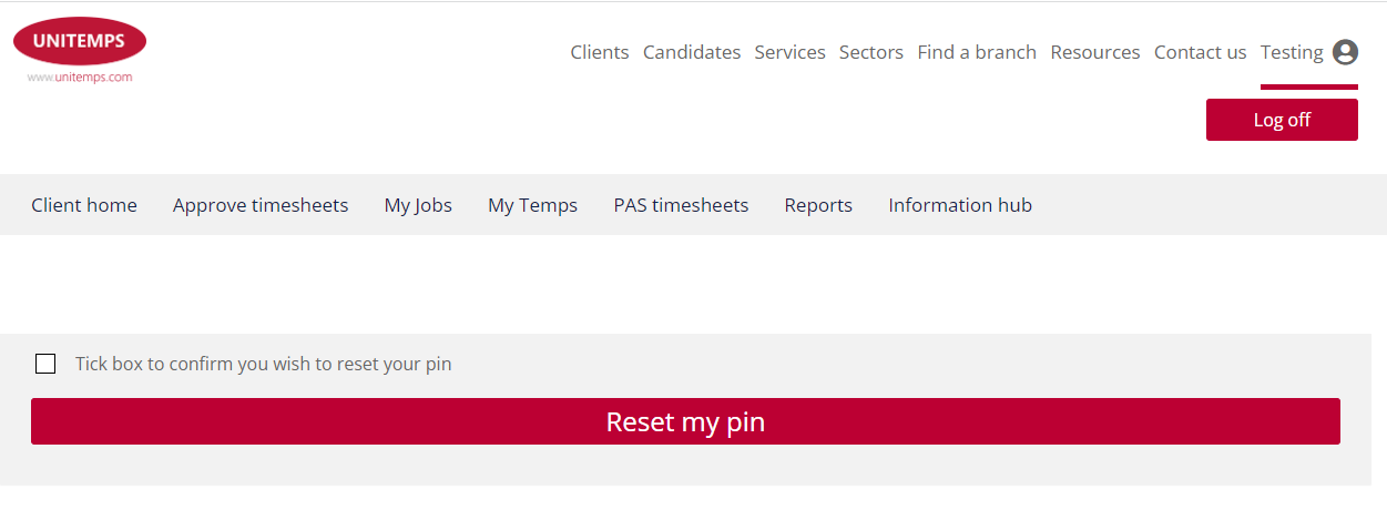 Recruiting temporary staff - Unitemps
